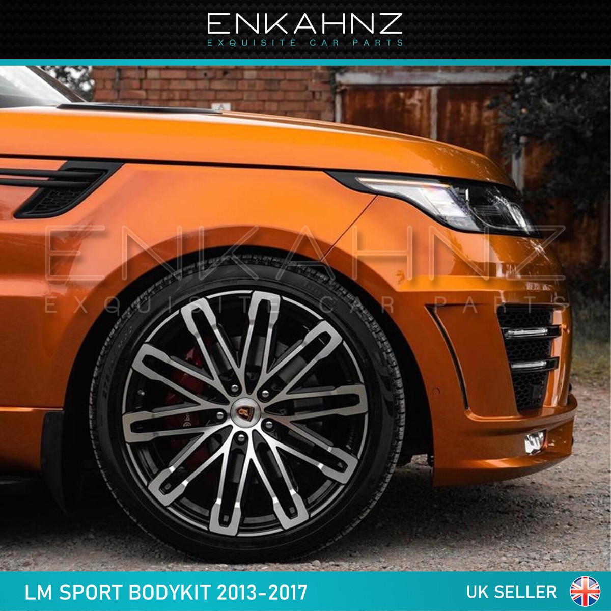 Orange And Black Range Rover 2013 BODYKIT FOR RANGE ROVER SPORT