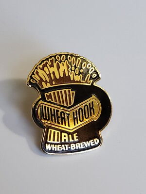 Wheat Hook Ale Lapel Pin Wheat Brewed | eBay