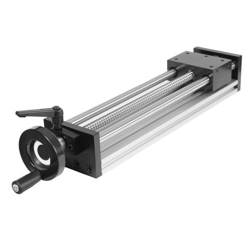 250mm Optical Axis Sliding Table Rail Manual Sliding Table Linear Rail ...