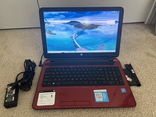 HP 15-F272WM 15.6" Laptop Intel Pentium 500GB HDD 8GB RAM Win 10 DVD | eBay