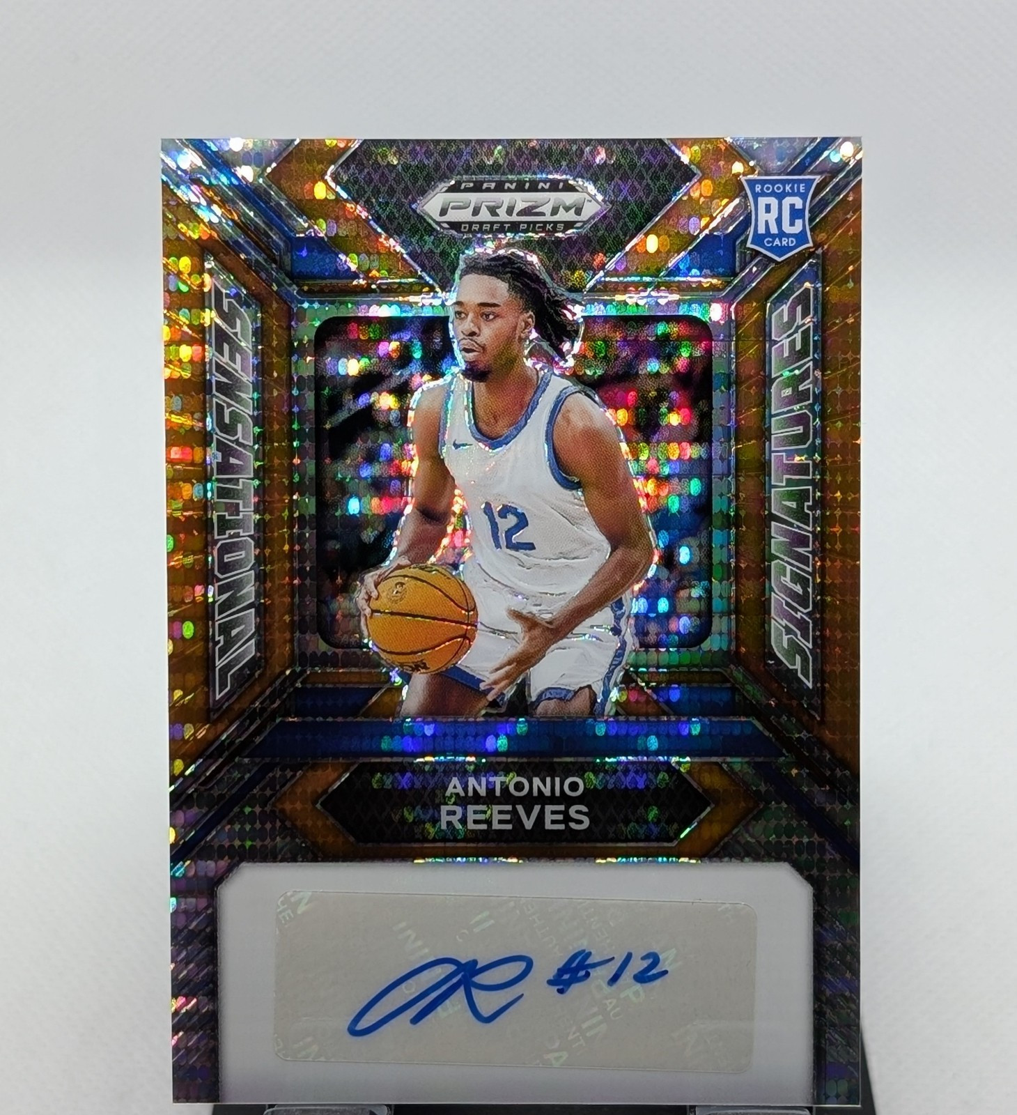 Antonio Reeves 2024 Prizm Draft Picks #SS-RVS Sensational Signatures ...