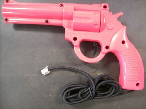 SNES Super Nintendo Justifier Lethal Enforcer 2nd 2 player Konami Light ...