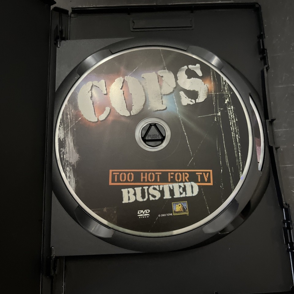 2006 COPS TOO HOT FOR TV THE BAD KARMA COLLECTION VOLUMES 1 & 2 DVD SET ...