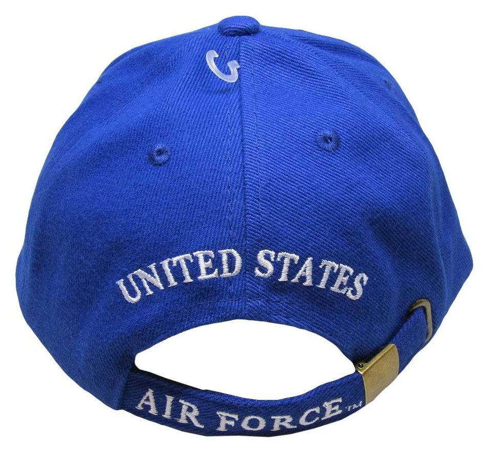 USAF United States Air Force Emblem Royal Blue Embroidered Cap Hat | eBay