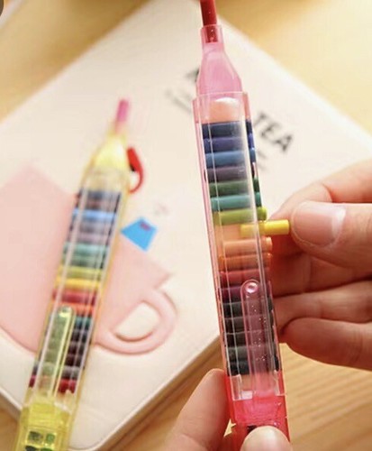 Kids colorings crayons 20 colors interchangeable Kid Drawing gift Oil ...