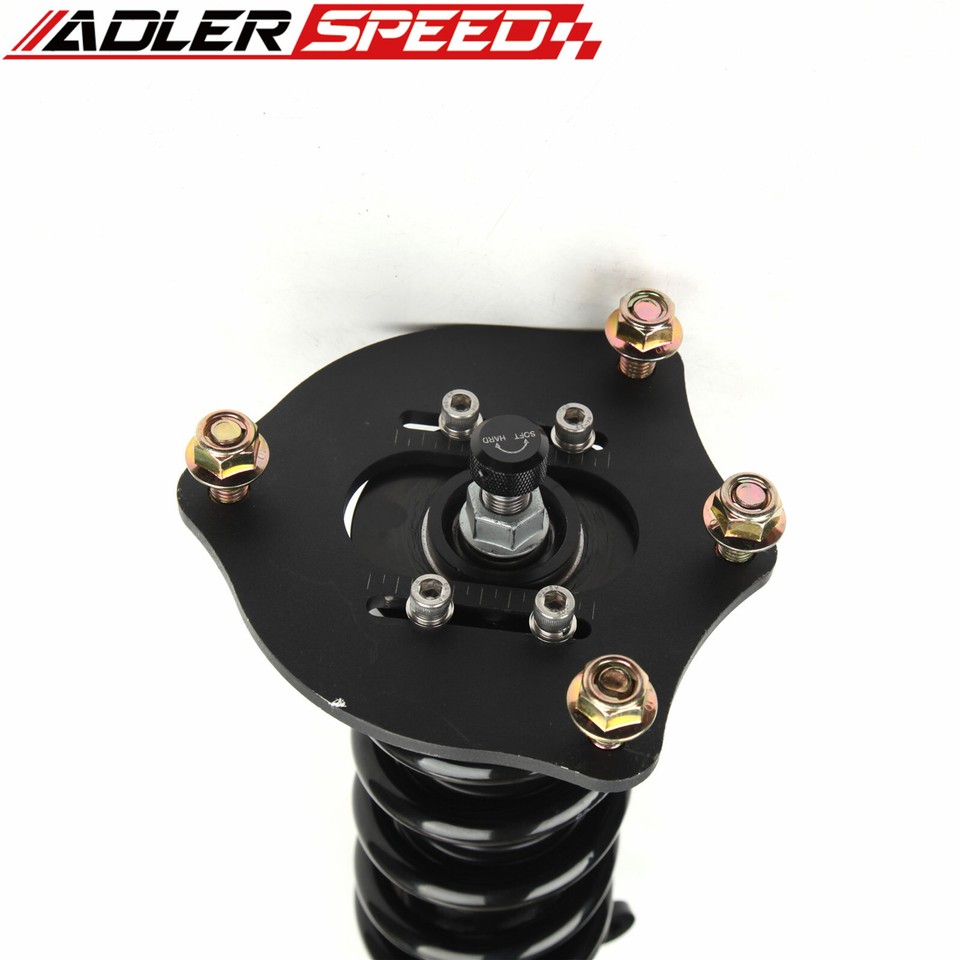 ADLERSPEED 32 Levels Adjustable Damper Coilovers Suspension Kit Fit 18 ...