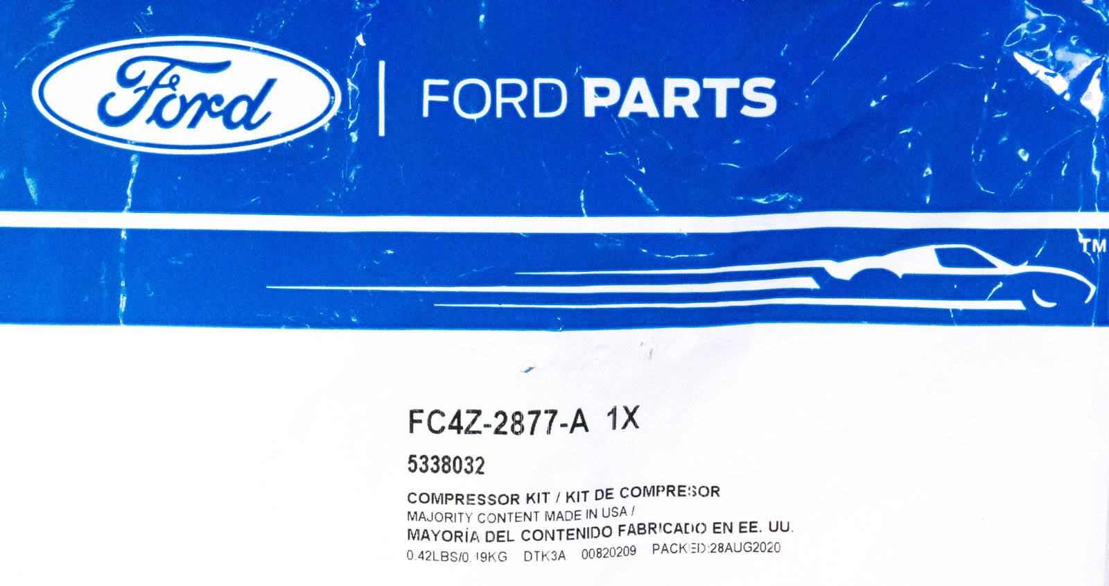 NEW OEM 2016-2021 Ford F650 F750 Brake Air Compressor Vacuum Pump ...