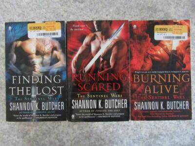 Lot of (3) SHANNON K. BUTCHER Paranormal Romance Books SENTINEL WARS ...