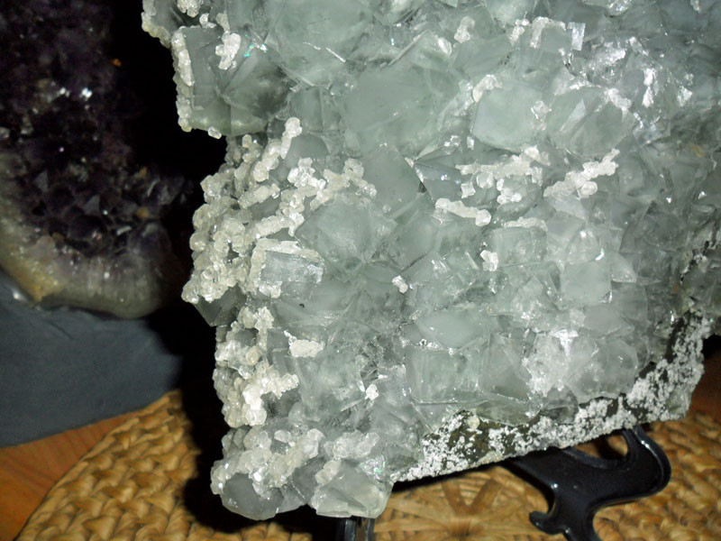 15 lbs. Fluorite Crystal & Calcite Crystal Cluster Huge Museum Specimen ...