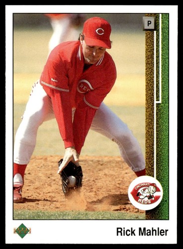 1989 Upper Deck #760 Rick Mahler Cincinnati Reds | eBay