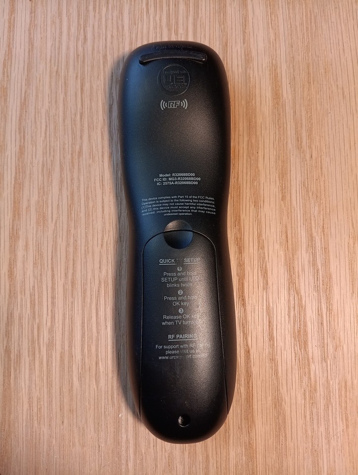 UEI Technology URC-2068BC2-R Mediacom Universal Remote Control Used | eBay