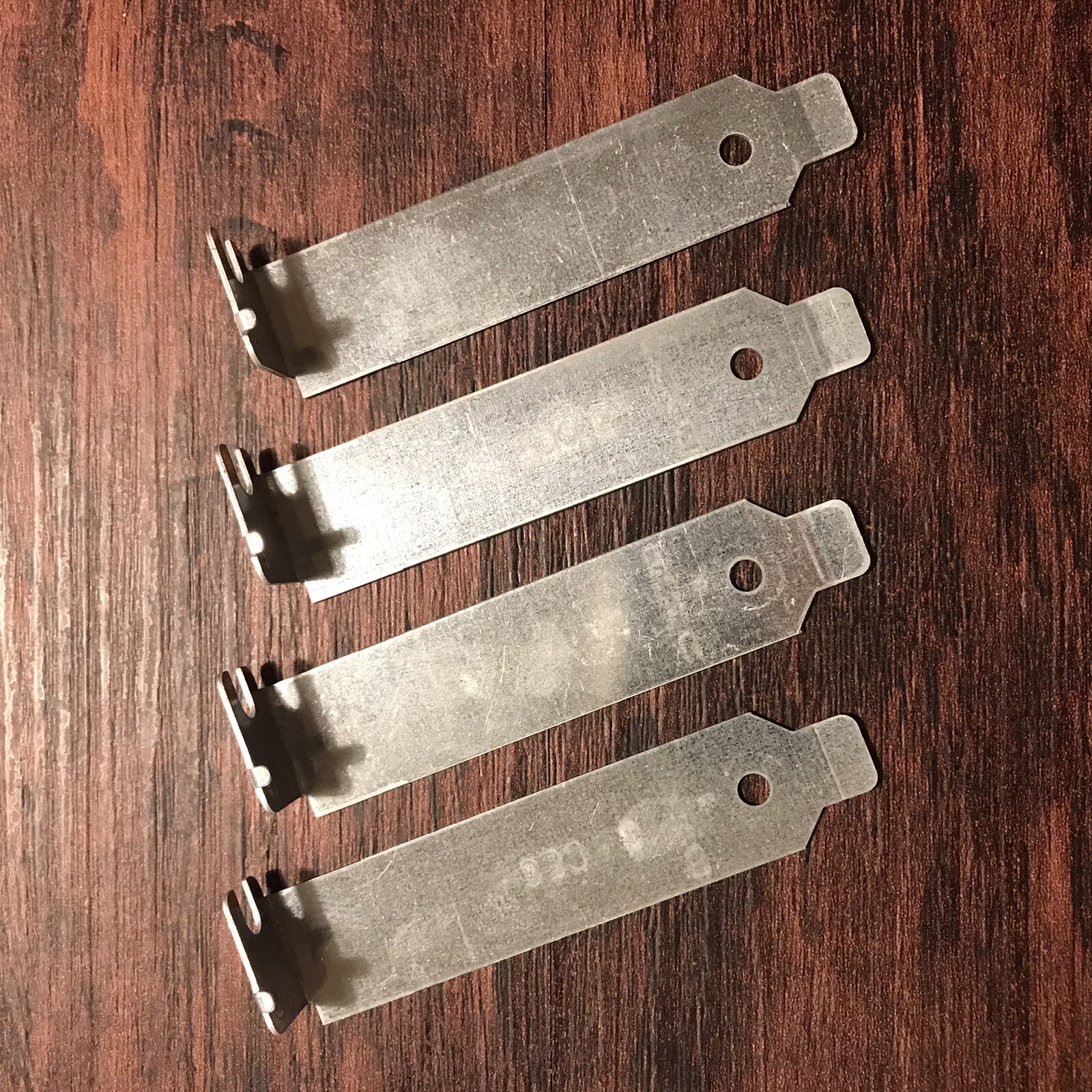 Lot of 4 Half Height PCI PCIe AGP SFF Slot Covers Blank | eBay