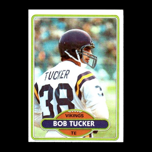 Bob Tucker 1980 Topps Minnesota Vikings #174 Vintage Football! 3 | eBay