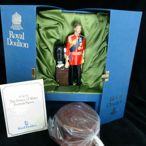 KING CHARLES Prince of Wales HN2884 7.75" Royal Doulton NEW ORIGINAL ...