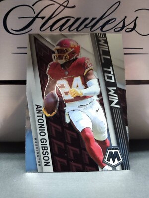 2022 Panini Mosaic Will To Win Antonio Gibson sharp card #WW-19 | eBay