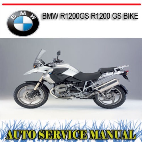 BMW R1200GS R1200 GS BIKE FACTORY WORKSHOP REPAIR SERVICE MANUAL~DVD ...