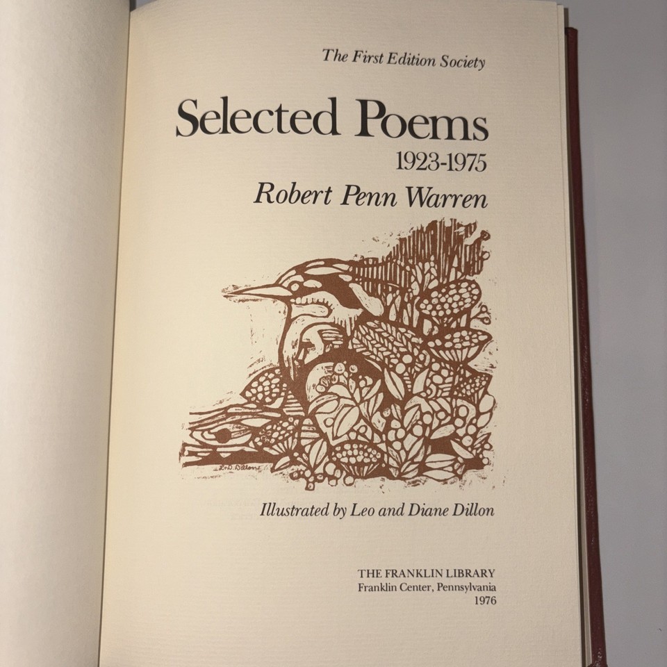 Selected Poems 1923–1975 – Robert Penn Warren Franklin Library ...