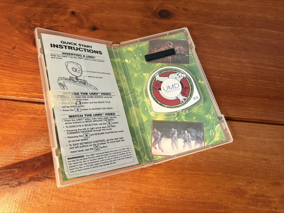 Ghostbusters Movie On UMD Video PSP PlayStation Portable | eBay