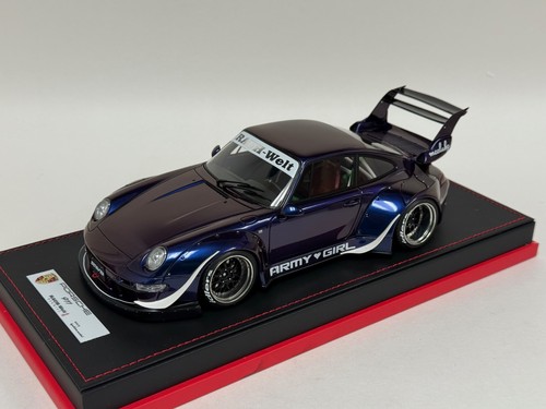 1/18 Ignition model Porsche 911 '994" Chameleon Purple on a custom ...