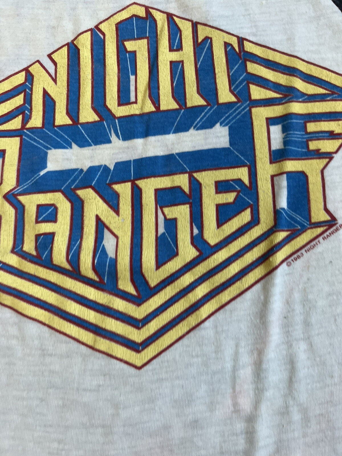 Vintage 1983 Night Ranger Dawn Patrol Jersey Shirt Wo… - Gem