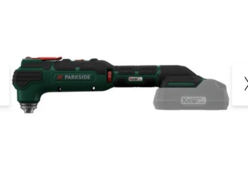 Parkside 20v Cordless Multi-Purpose Tool In Carry Box - No Battery No ...