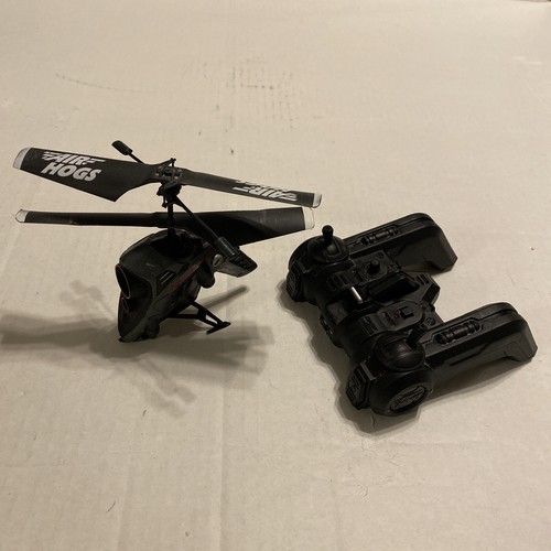 AIR HOGS R/C Hawk Eye VIDEO CAMERA HELICOPTER Gray Copter SPIN MASTER ...