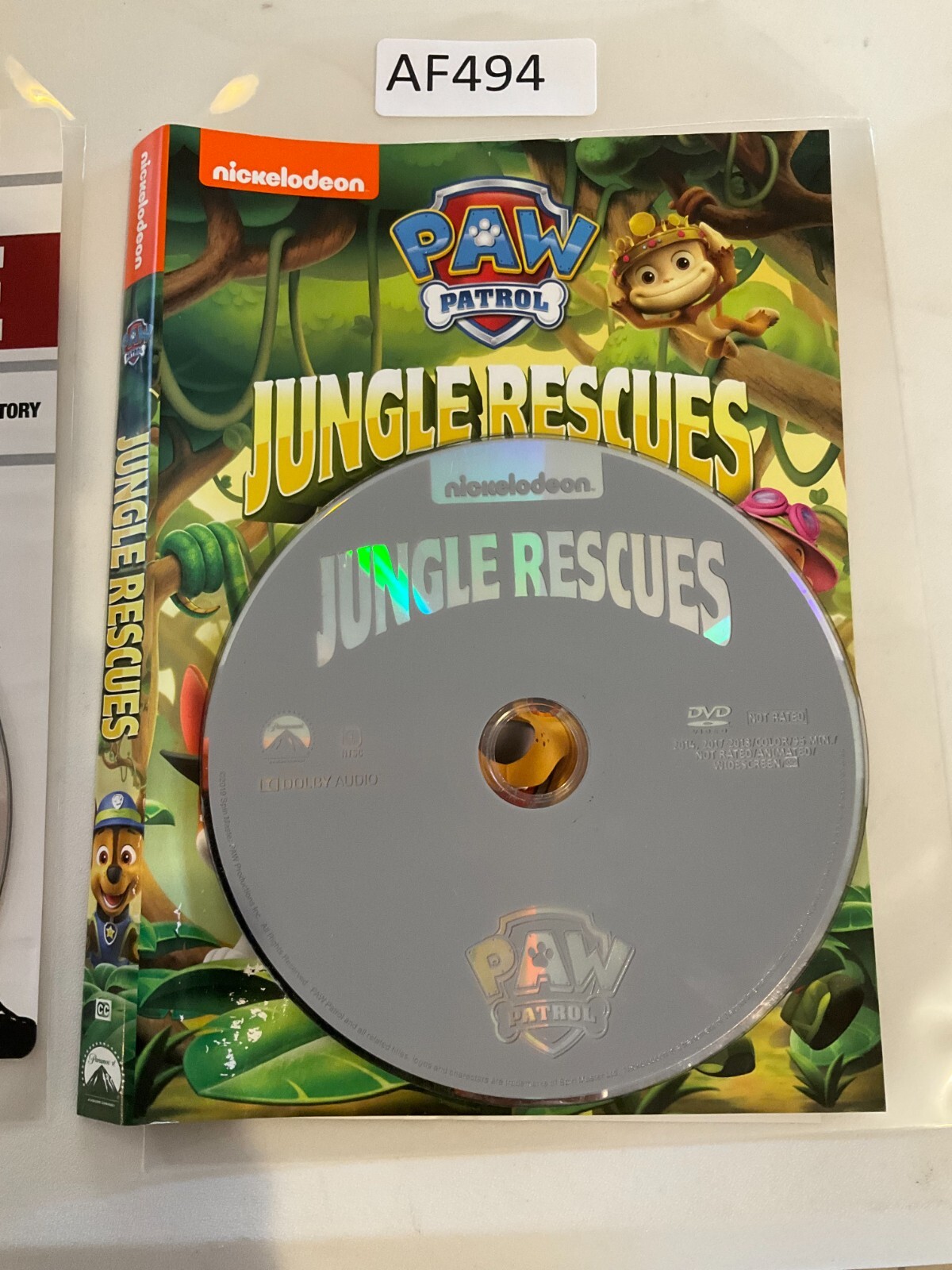 Paw Patrol: Jungle Rescues (DVD) No Case No Tracking #AF494 | eBay