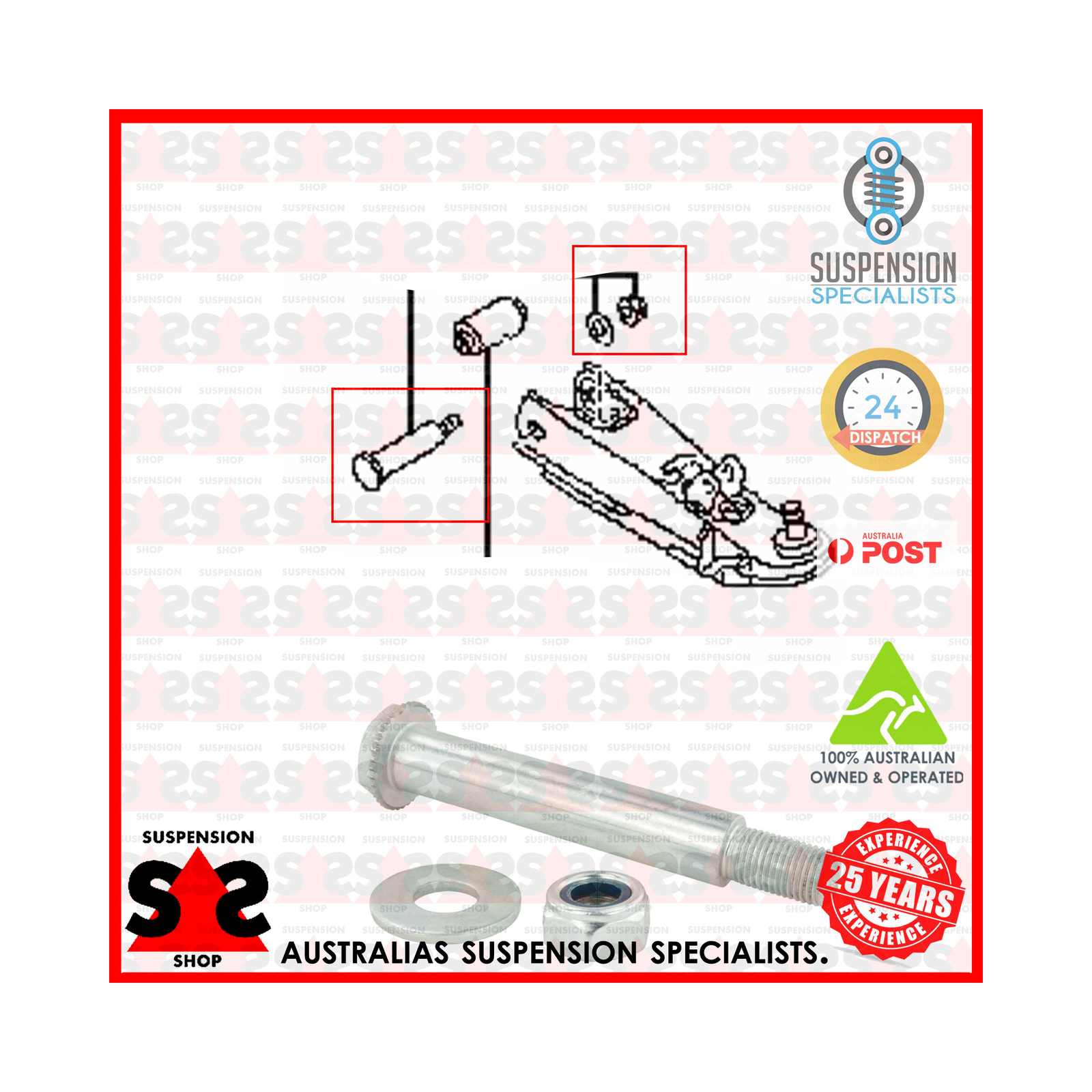 Camber Correction Screw Suit NISSAN Pick Up (720) 2.2 D 4WD PICK UP ...