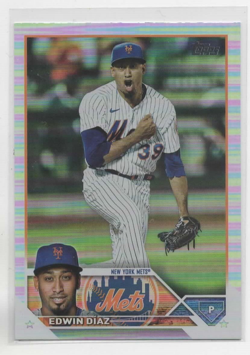 2023 Topps Rainbow Foil Edwin Diaz #482 | eBay
