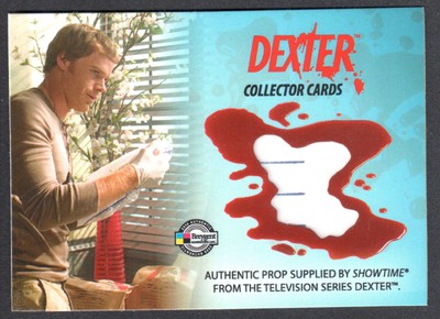 DEXTER SEASONS 1 & 2 (Breygent/2009) ACTUAL PROP CARD #DPC5 EVIDENCE ...