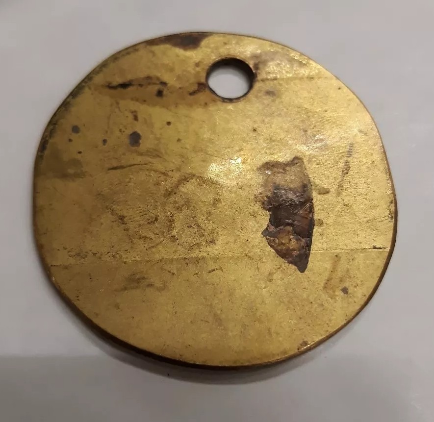 FAKE Nuneaton HAUNCHWOOD TUNNEL Colliery FAKE Pit Check Token BRASS ...