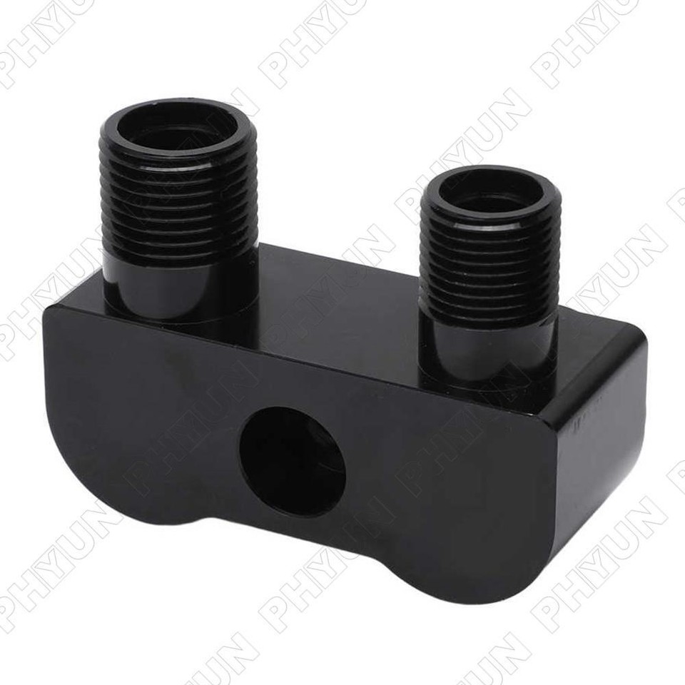 Male A/C Line Fittings 90° Turn Angle Aluminum Adapter For LSX LS1 AC ...