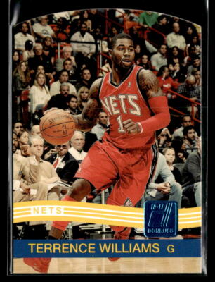 2010-11 Panini Donruss #11 Terrence Williams Sapphire Die Cut /49 | eBay