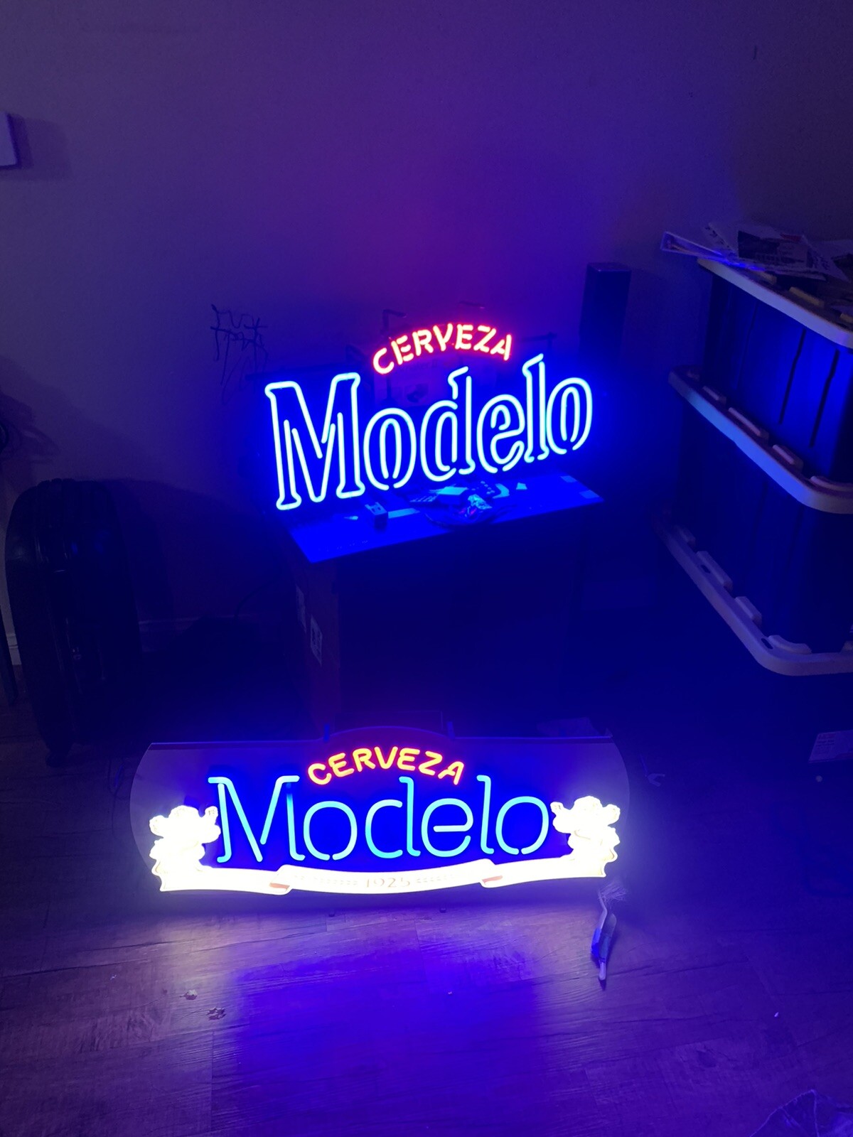 Modelo Especial Beer LED Neon lighted beer sign 30”x13” Man Cave Bar ...