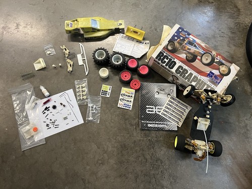 Team Associated Vintage RC10 Graphite Buggy 1989 Gold Pan | eBay