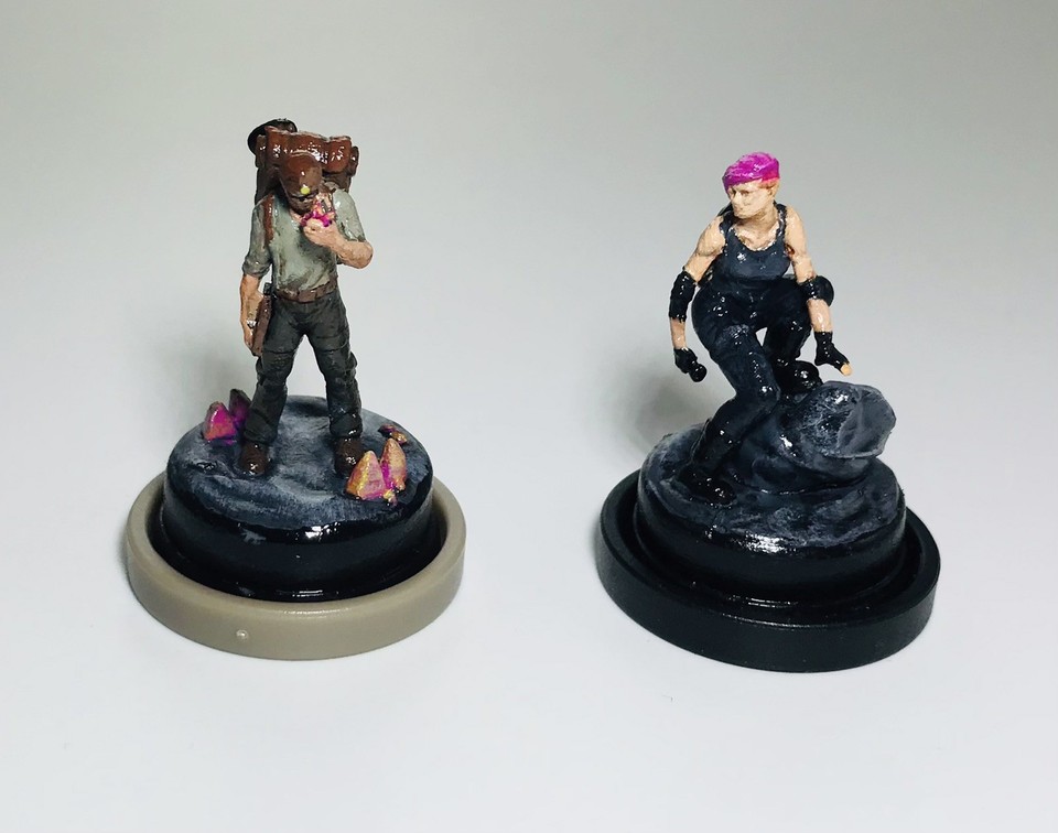 Sub Terra: Core Character Miniatures Painted Board Game | eBay