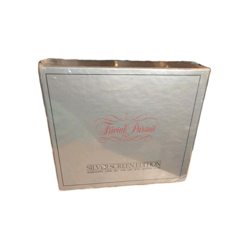 Trivial Pursuit Silver Screen Edition Subsidiary Card Set - NEW SEALED ...