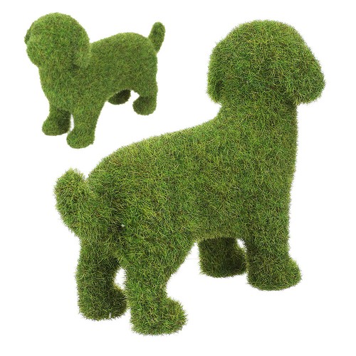 Pitbull Garden Statue Figurine Dog Photography Prop Decorative for ...