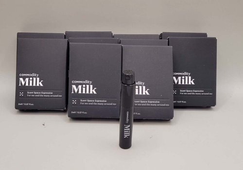 10 X COMMODITY MILK EXPRESSIVE EAU DE PARFUM SAMPLE SPRAY VIAL 0.07FL ...