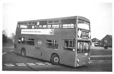 Vintage Photograph Double Decker Bus - Route Kew Gardens London ...