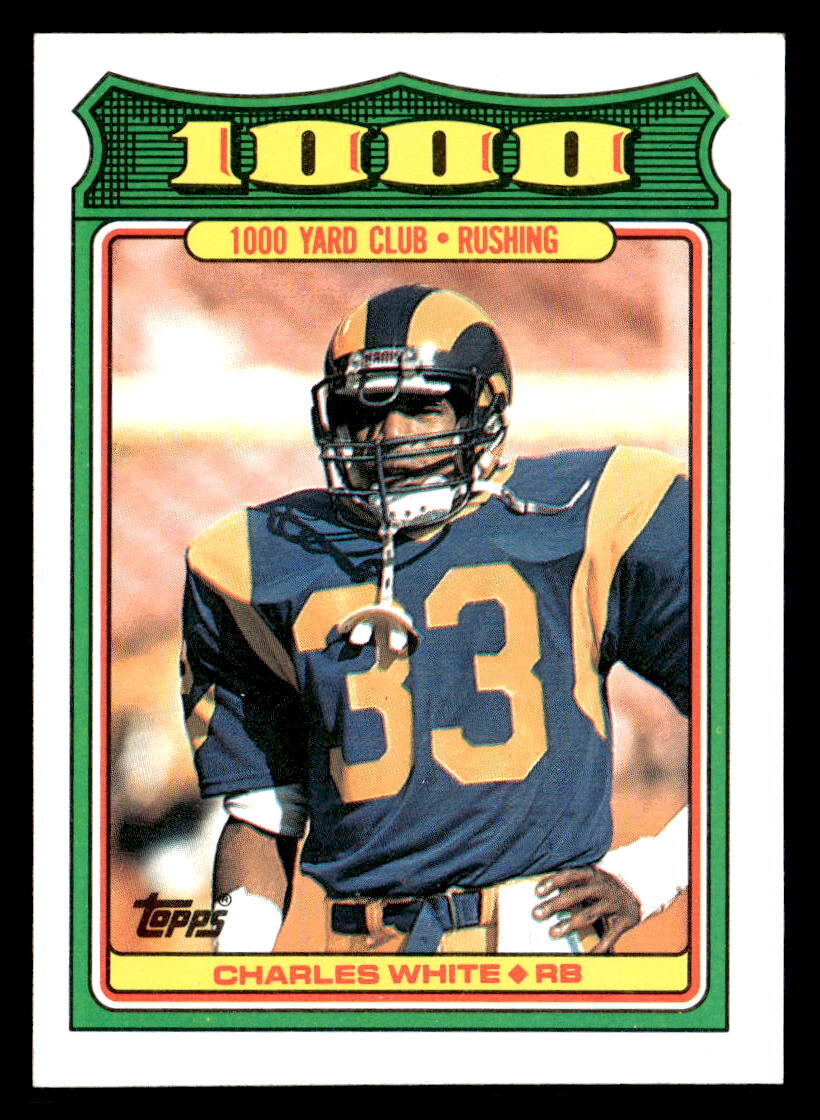 Charles White 1988 Topps Card #1 Los Angeles Rams | eBay