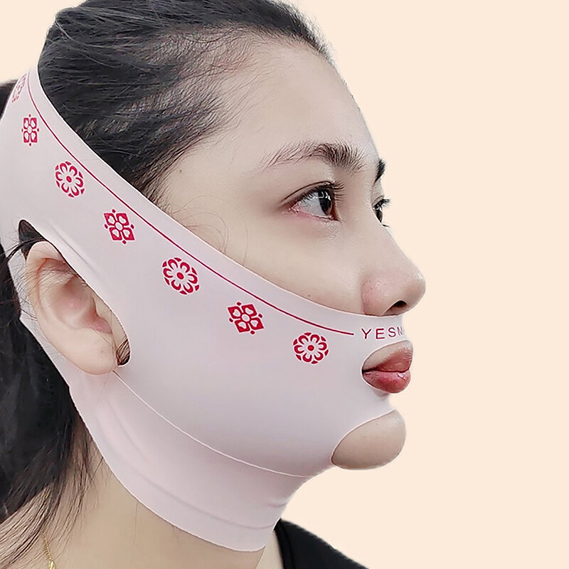 Facial Slimming Face Lift Up Band Mask Reduce Double Chin V-Line ...