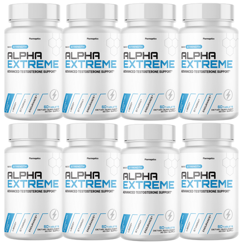 Alpha Extreme Pills Advanced Support Supplement - 8 Bottles | eBay ...