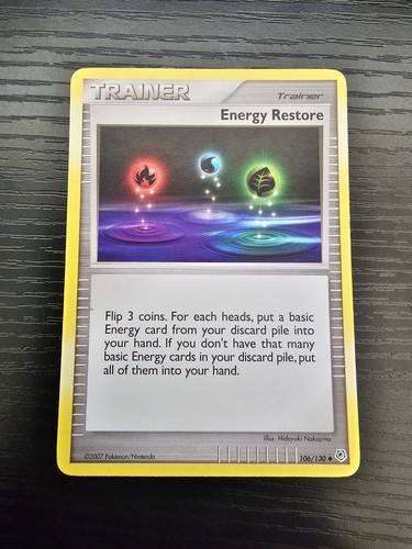 Energy Restore - Diamond & Pearl: Diamond & Pearl (106/130) - HP ...