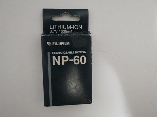 Fujifilm NP-60 Rechargeable Battery Pack NOS Genuine OEM Original New ...