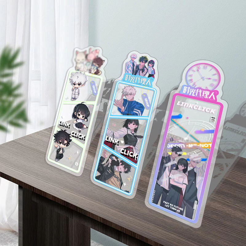 3pcs Link Click Shiguang Daili Ren Cheng Xiaoshi Lu Guang Acrylic ...