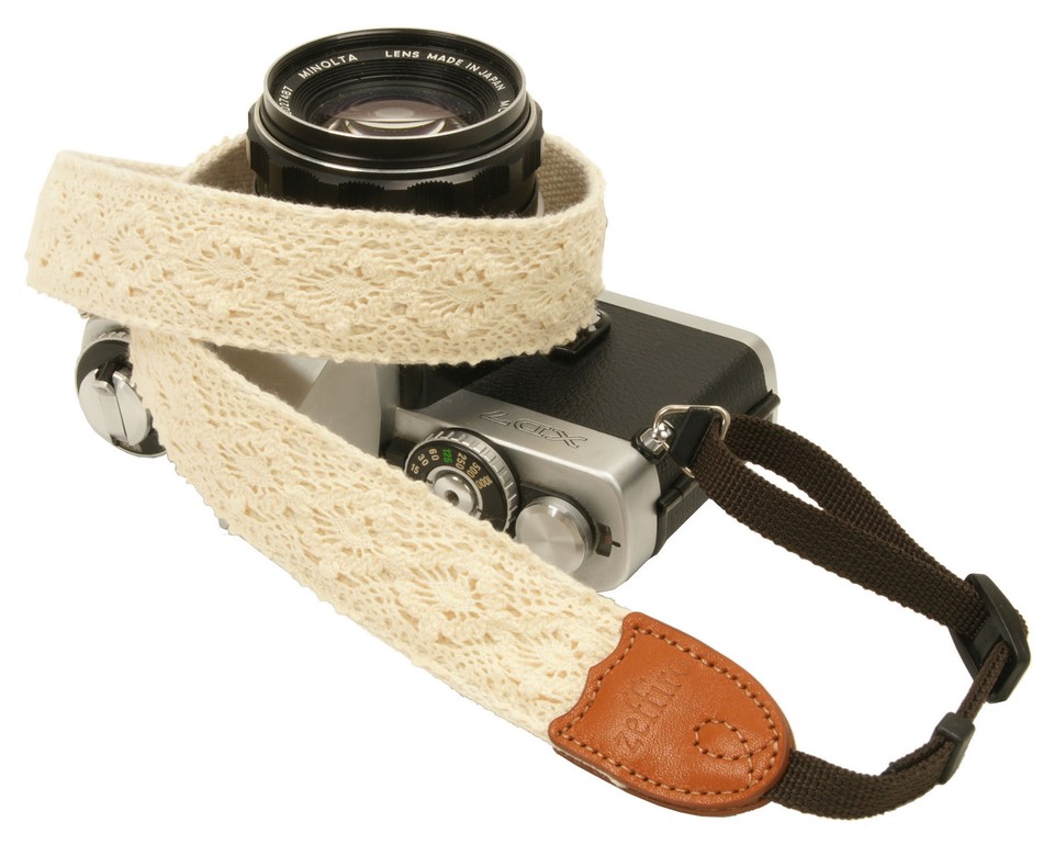 Flower lace style Fashion Camera Neck Shoulder Strap for Film SLR DSLR ...