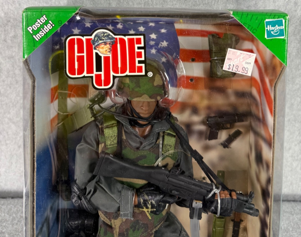 GI Joe MSPF MARINE S.O.F 12” 1:6 Military Action Figure 2003 Hasbro NIB ...