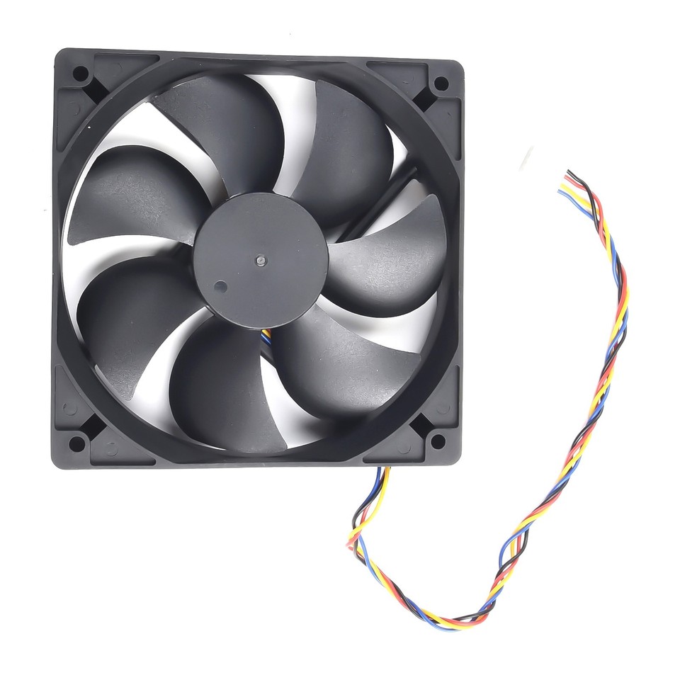 Long lasting Axial Fan with Dual Ball Bearings for PC Cooling 12025 Fan ...