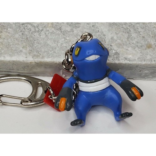 Pokemon Nintendo Croagunk Keychain Zipper Pull Bag Clip 2008 | eBay